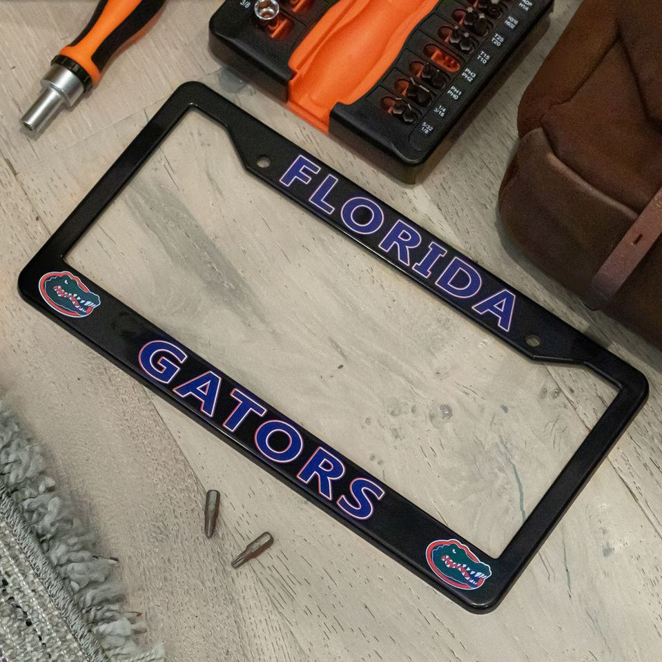 Florida Gators Black License Plate Frame Cover – EliteAuto3K