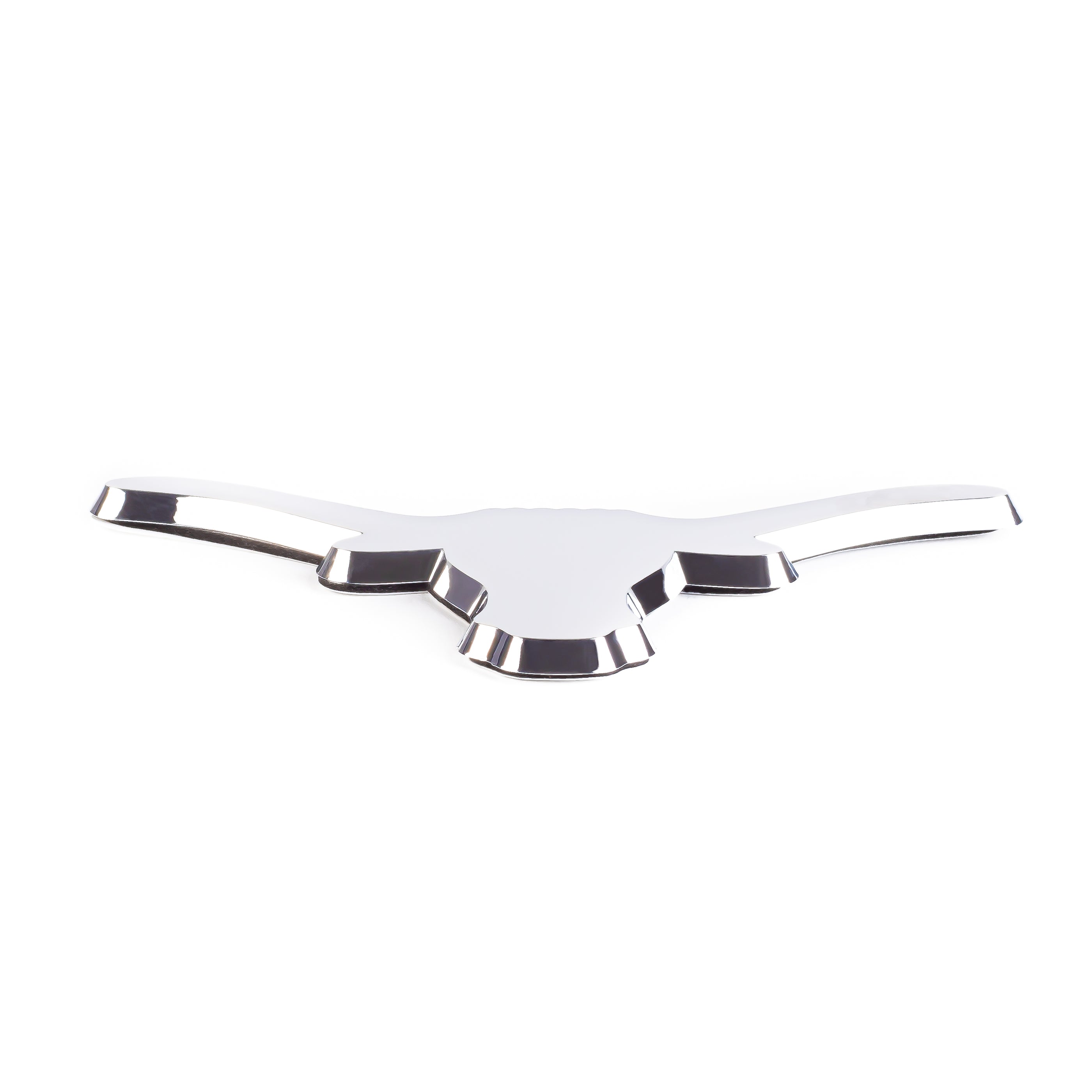 Texas 3D Emblem - Chrome Silver Decal Badge Sticker - 4.2" x 3 ...